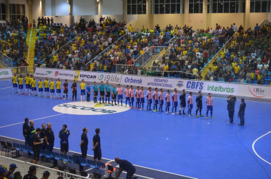 Arena Multiuso ganha tradição em partidas nacionais e internacionais